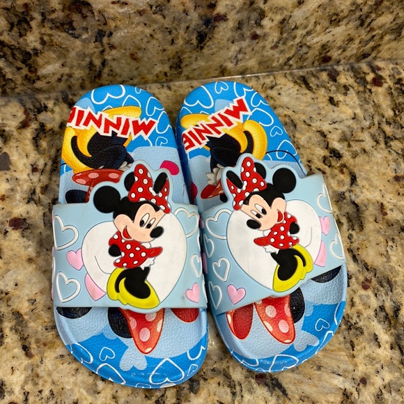 Disney | Shoes | Minnie Flip Flops Size 2425 | Poshmark
